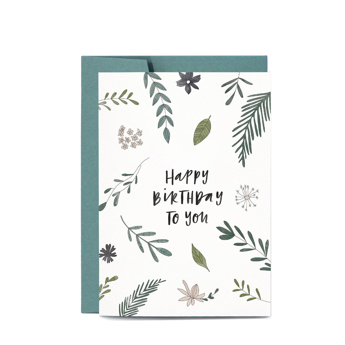 Botanic Birthday Greeting Card – In The Daylight
