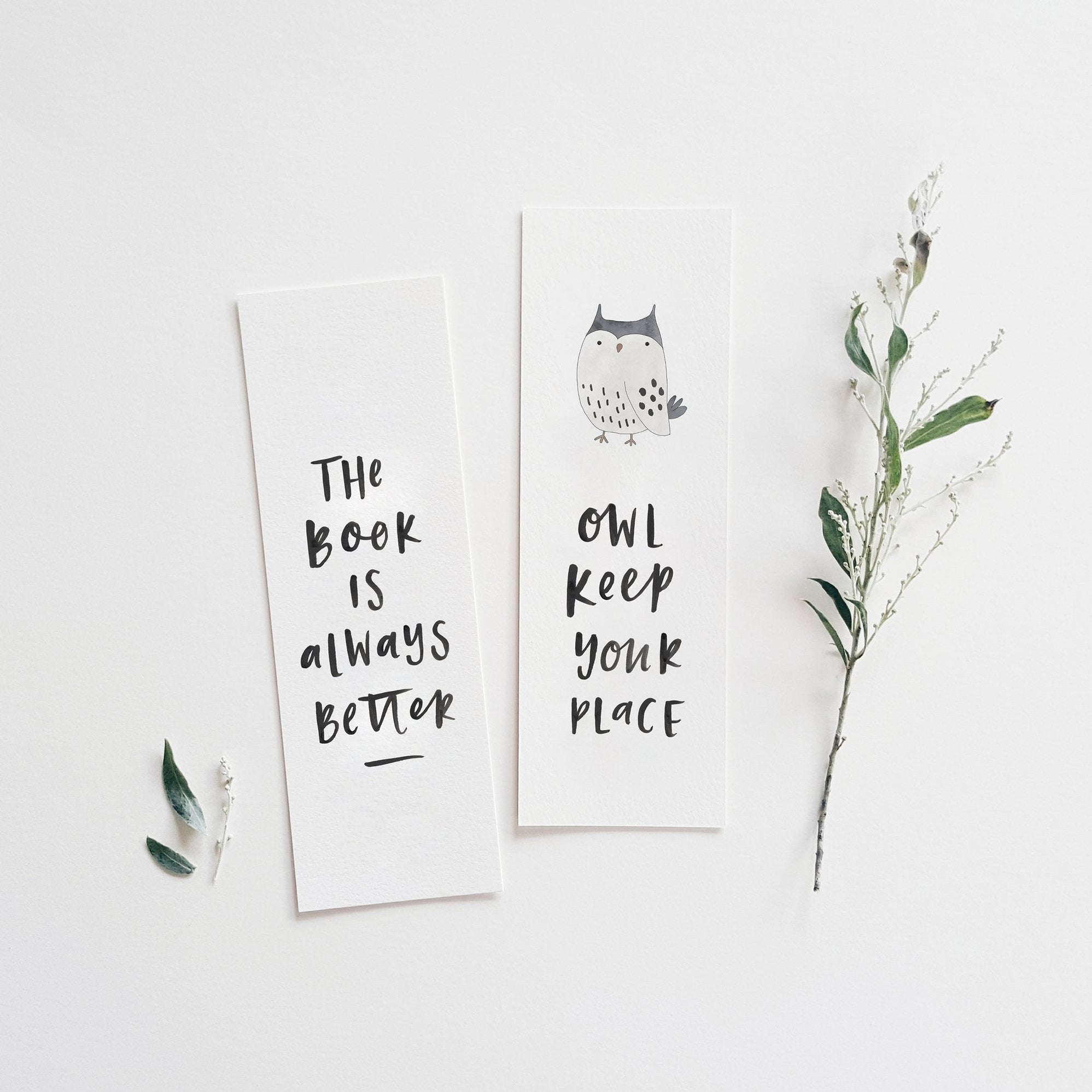 Owl Keep Your Place Bookmark Set of 5 – In The Daylight