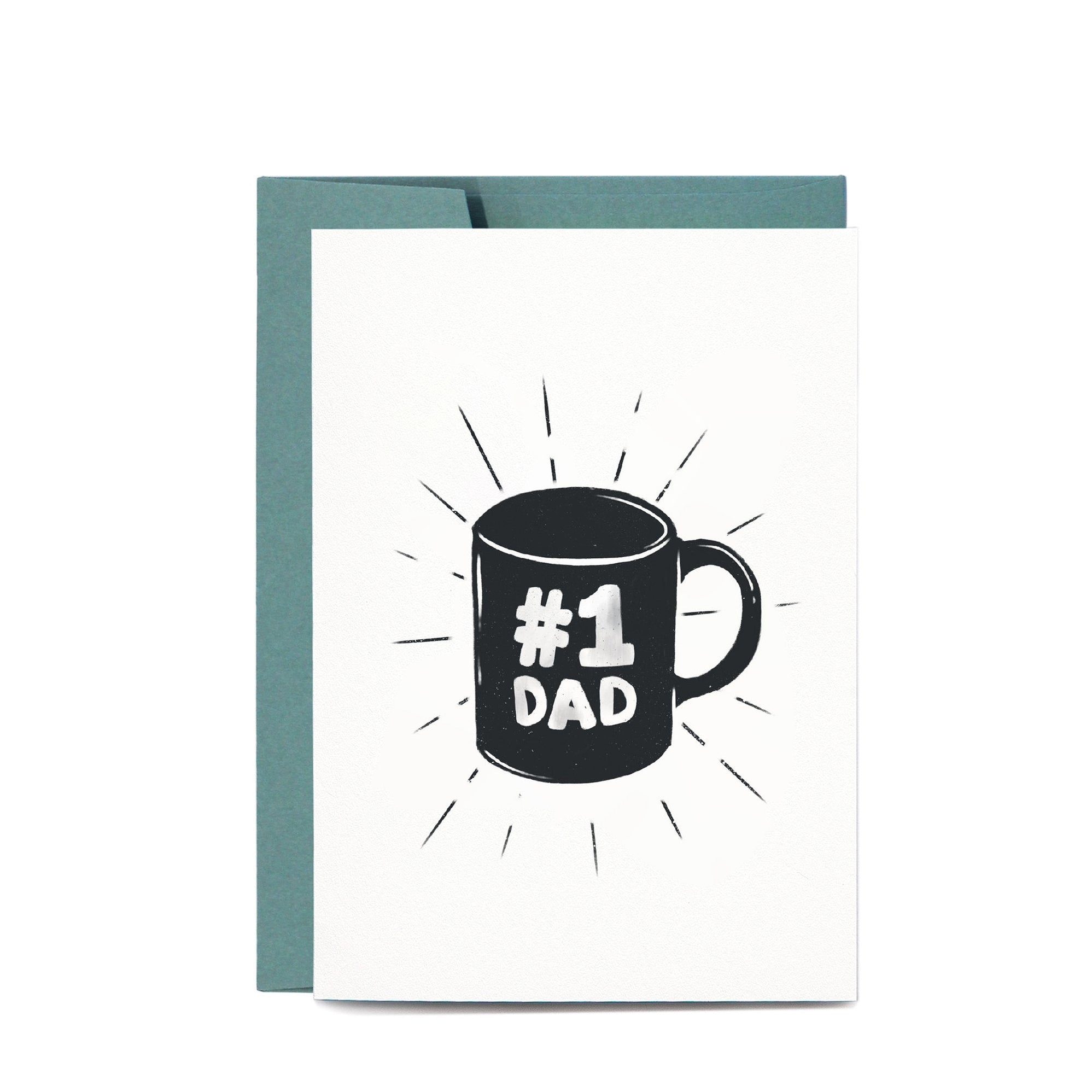 #1 Dad Greeting Card – In The Daylight