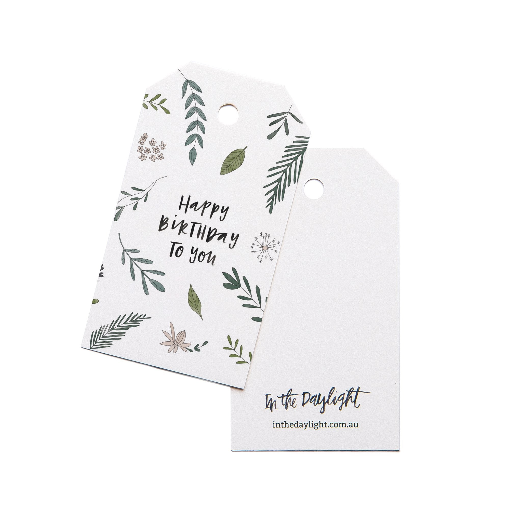 Gift Tags – In The Daylight