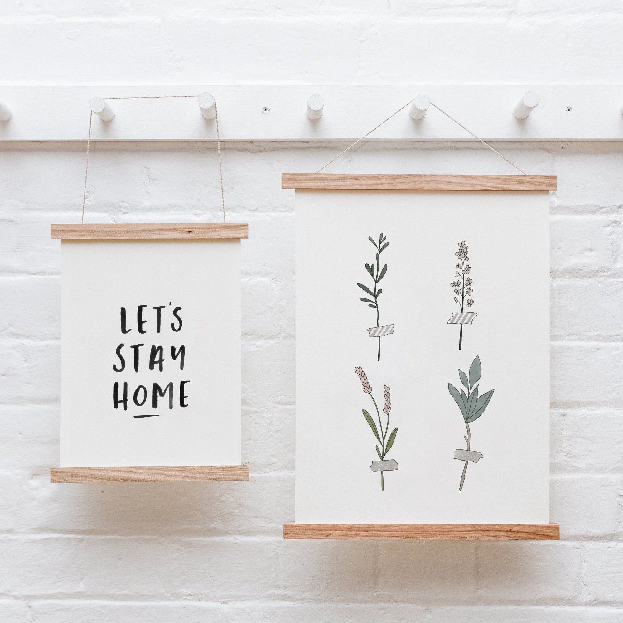 Wooden Print Hangers – In The Daylight